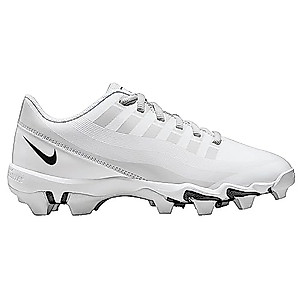 Nike Vapor Edge Shark Men's Football Cleat (us Footwear Size System, Adult, Men, Numeric, Medium, Numeric 11 Point 5), White/Black-LT Smoke Grey