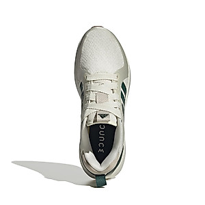 adidas Women's Edge Lux 6 Sneaker, Off White/Collegiate Green/Wonder Beige, 8.5