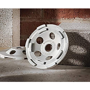 BOSCH DC410HD 4 in. Double Row Segmented Diamond Cup Wheel
