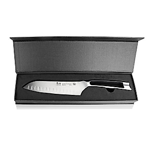 Cangshan N1 Series 59151 German Steel Forged Santoku Knife, 7-Inch