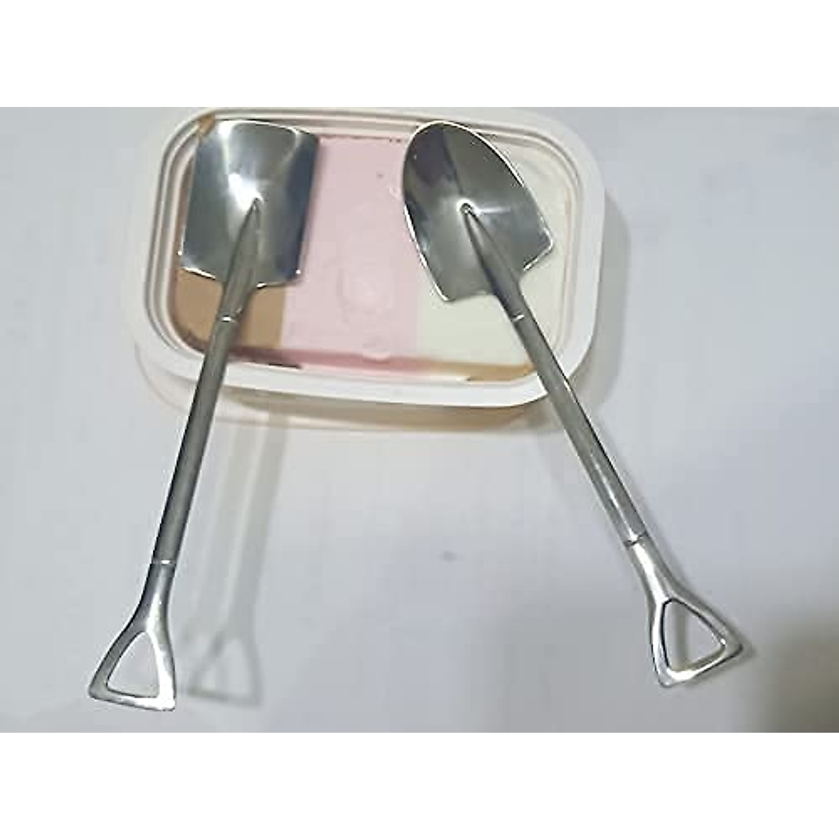 coffee spoon dessert spoon,tea spoon,portable soup spoon,ice cream scoop,yogurt spoon cake spoon,silverware stirring mini gift bag,stainless steel shovel fruit spoon 2 piece