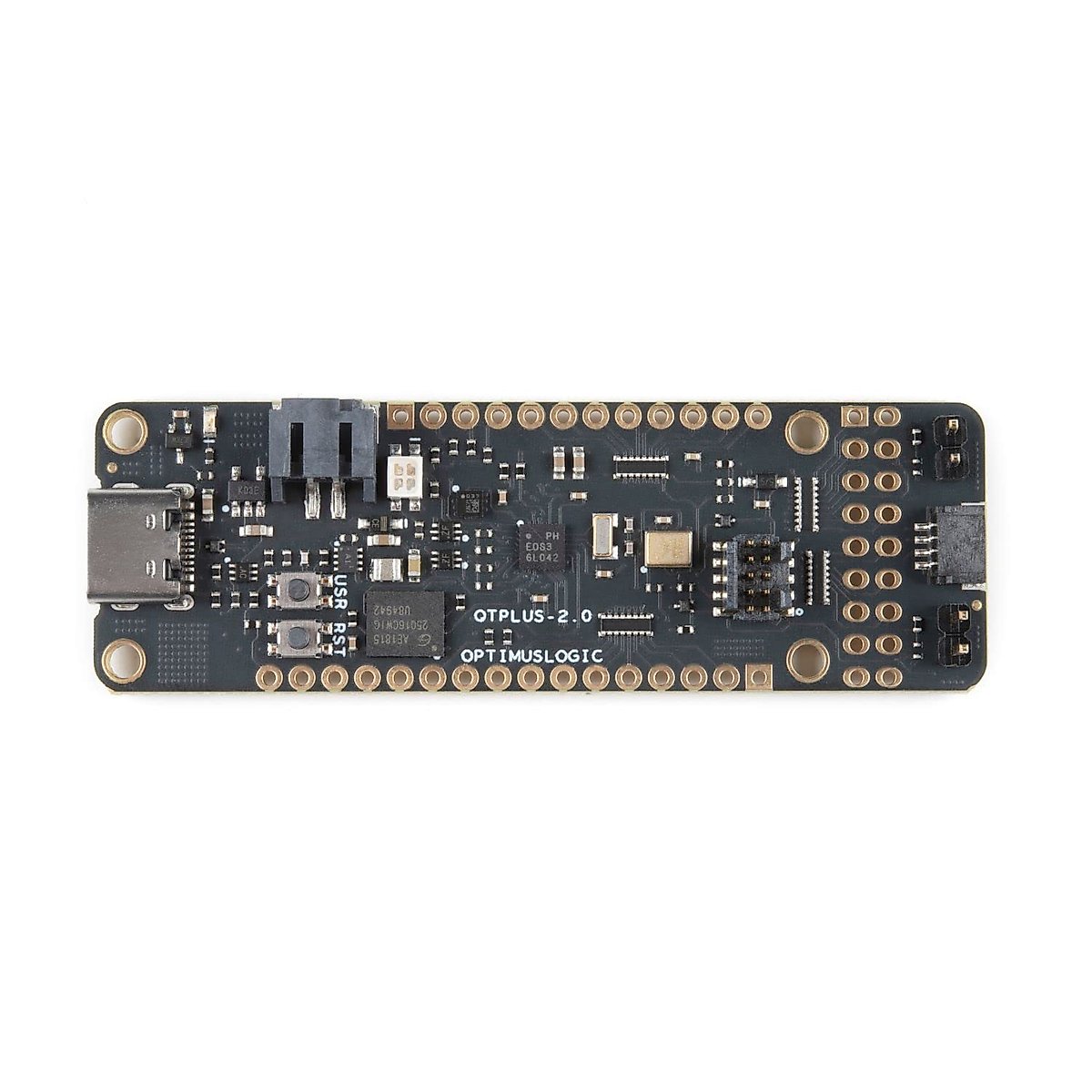 SparkFun QuickLogic Thing Plus EOS S3 - Small Feather Form Factor System Low-Power Machine Learning Device Powered by eFPGA-Enabled Arm Cortex M4F MCU FPGA Microcontroller, Black