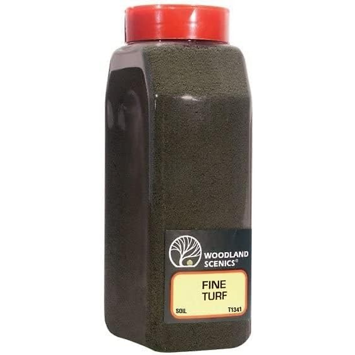 Make Your Day Bundle, Woodland Scenics Fine Turf Bundle, T1341 Soil, T1342 Earth, and T1346 Weeds Blend (Pack of 3) - Includes Pack of MYD Paintbrushes