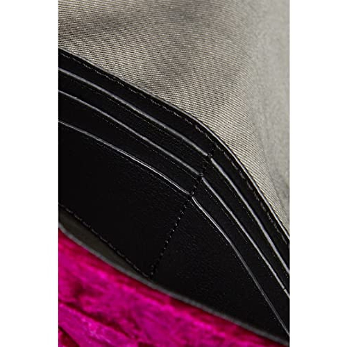 Leo Clutch With Chain Strap FUSCHIA