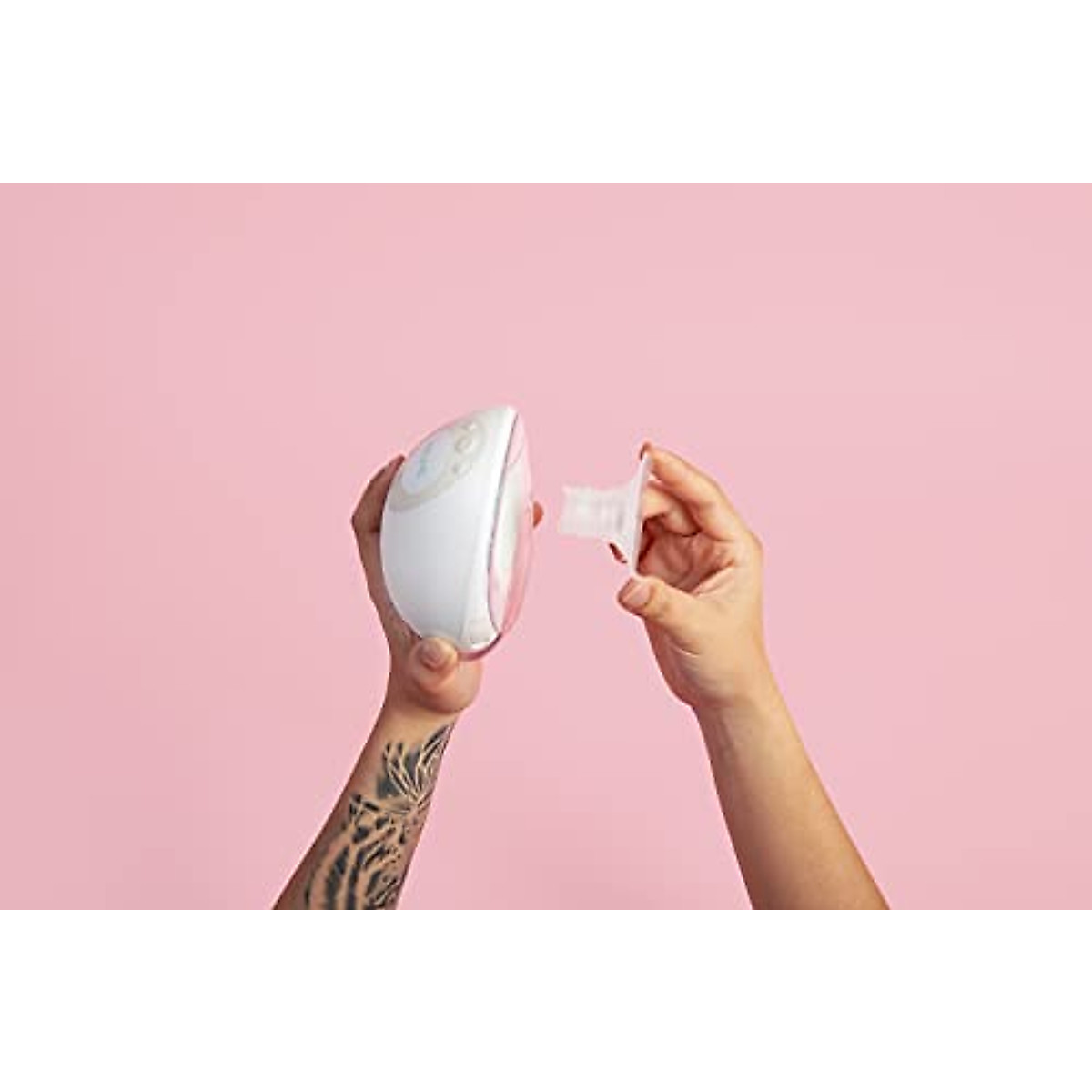 Pumping Pretty Pump Flange Inserts, Compatible with Wearable Breast Pumps, Fits Into 24/25mm Flanges, Breast Pump Accessories, Flange Inserts Suitable for Flat and Elastic Nipples, 2-Pc Set, 19mm