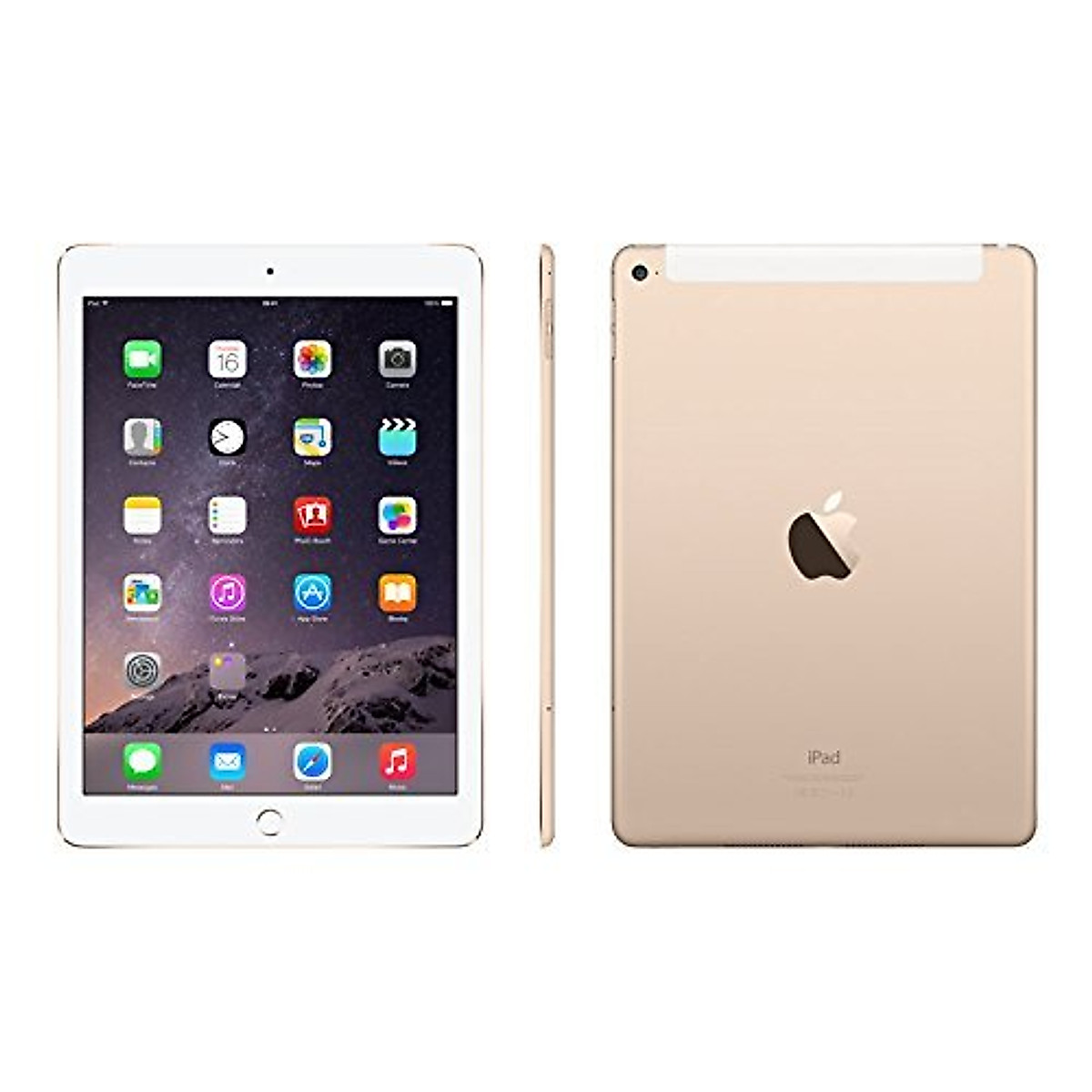 Apple iPad Air 2 a1567 16GB Gold Tablet WiFi + 4G Unlocked GSM/CDMA (Renewed)