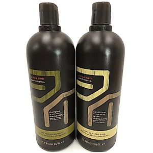 Aveda Men Pure-Formance Shampoo & Conditioner Liter Set 33.8 oz
