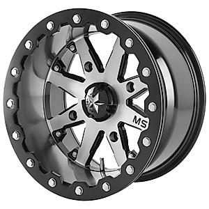 MSA Offroad Wheels M21 LOK BEADLOCK Charcoal Tint Wheel with Aluminum (16 x 7. inches /4 x 156 mm, 0 mm Offset)