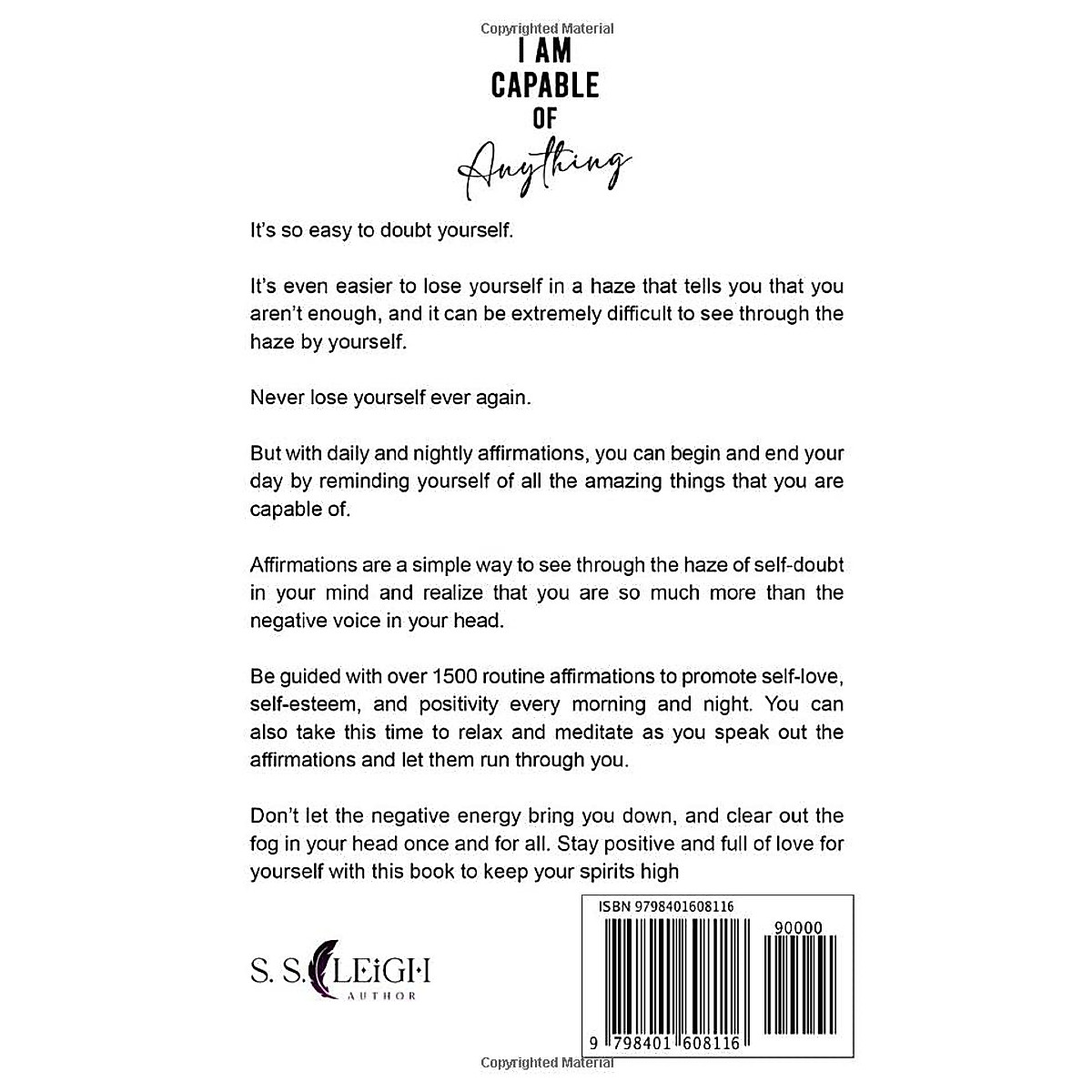 I Am Capable of Anything: 1,500+ Daily Affirmations to Boost Self-Love, Self-Esteem and Positivity (I Am Capable Project)