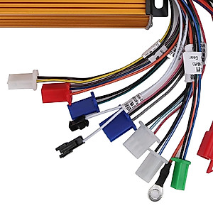 Electric Bike Speed Motor Controller E Bike Brushless Controller, Electric Scooter Motor Speed Controller Three Mode 12 Tube, 1000W-1500W Motor Controller