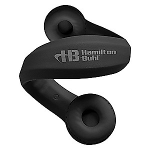 HamiltonBuhl Kids-BLK Wired Headphones, Black, 2.35x6.75x6.85