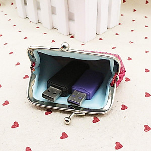 8 Pcs Sparkly Bling Coin Purses Sequin For Girl,Diva Party Favors For Xmas presents