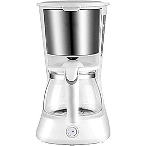 NDRFAWY Coffee Machine Espresso Maker with 652Ml Glass Kettle Coffee Powder Filter Anti-Drip Insulation Teapot