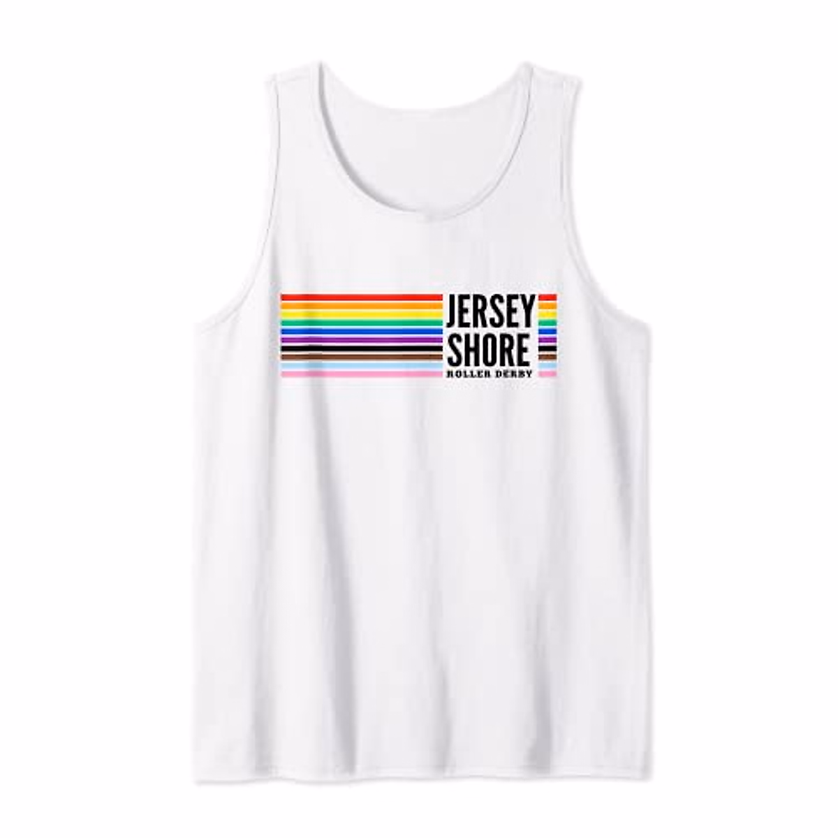 Jersey Shore Roller Derby Pride Tank Top