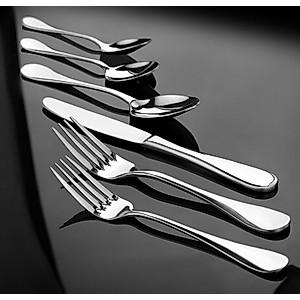 Artaste 18/10 Stainless Steel Elegant Serving & Hostess Flatware Sets (47-Piece 18/10 Silver Finish)