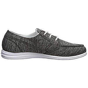 Brunswick Ladies Karma Bowling Shoes- Grey/White, 8.5