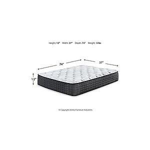 Signature Design by Ashley Twin Size Limited Edition 11 inch Plush Hybrid Mattress with Lumbar Support Gel Memory Foam