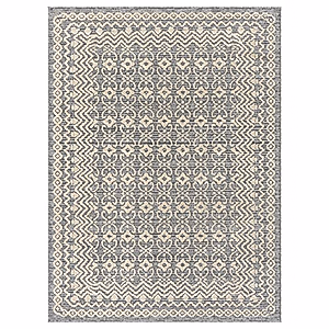 LUXE WEAVERS Moroccan Trellis Gray 8x10 Area Rug