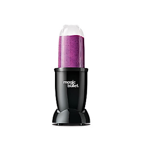 Magic Bullet Mini, Electric Blender, Small Blender, Basic Pack 3 Pieces, Power 200 Watts, Black, MBR03B