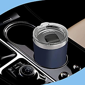 20 oz Magnetic Tumbler Replacement Lid - Compatible with yeti Rambler, Ozark Trail, Old Style Rtic and More - MagneticSlider Switch Spill Proof Tumbler Cover, BPA Free, Black(1 Pack)