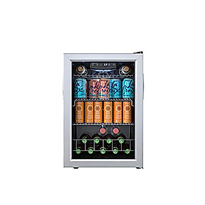 EdgeStar BWC91SS 17 Inch Wide 80 Can Capacity Extreme Cool Beverage Center