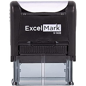 ExcelMark A1539 Copy Self-Inking Stamp - Red Ink