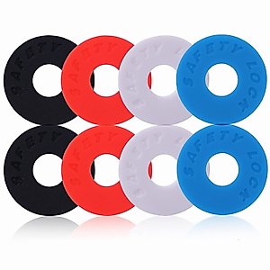 Miwayer Guitar Strap Locks Premium Strap Blocks Silicone Strap Locks Multiple Colour (8 pcs)