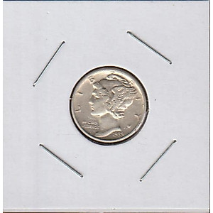 1939 D Winged Liberty Head or"Mercury" (1916-1945) (90% Silver) Dime Choice Extremely Fine