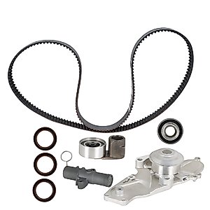 WFLNHB Timing Belt Kit with Water Pump Replacement for Acura Honda Saturn 2003-2018