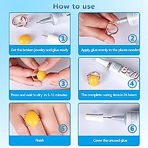 B-7000 Adhesive Glue for Phone, 15 ml DIY Glue,Waterproof Jewelry Glue Precision Craft Adhesive for Cell Phone Screen Repair Glass Wood Crafts Metal and Stones (1PCS Transparent)