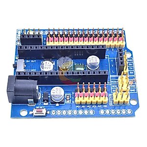 Nano V3.0 I/O IO 5.5x2.1mm Interface Micro Plus Expansion Board Micro Sensor Shield 5V for Arduino R3 Leonardo Module