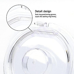 Bin Lid Cap for Dyson V7 V8 SV10 SV11 Vacuum Cleaner Replacement Cover with Sealing Ring