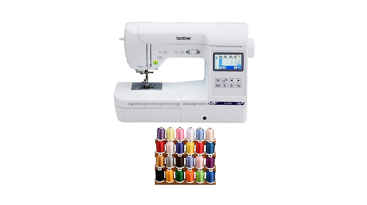 Brother SE1900 Sewing & Embroidery Machine Bundle