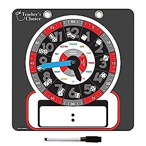 Teacher's Choice Teaching Clocks (Gray, Large)