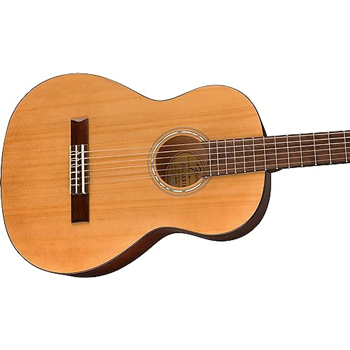 Fender Acoustic Classical Guitar, with 2-Year Warranty, Small Beginner Guitar (3/4 Size) with Nylon Strings (Easier on Fingers), Includes Guitar Bag