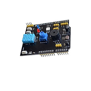 Treedix 9-in-1 Multifunction Expansion Board DHT11 Temperature and Humidity LM35 Temperature Buzzer Compatible with arduino