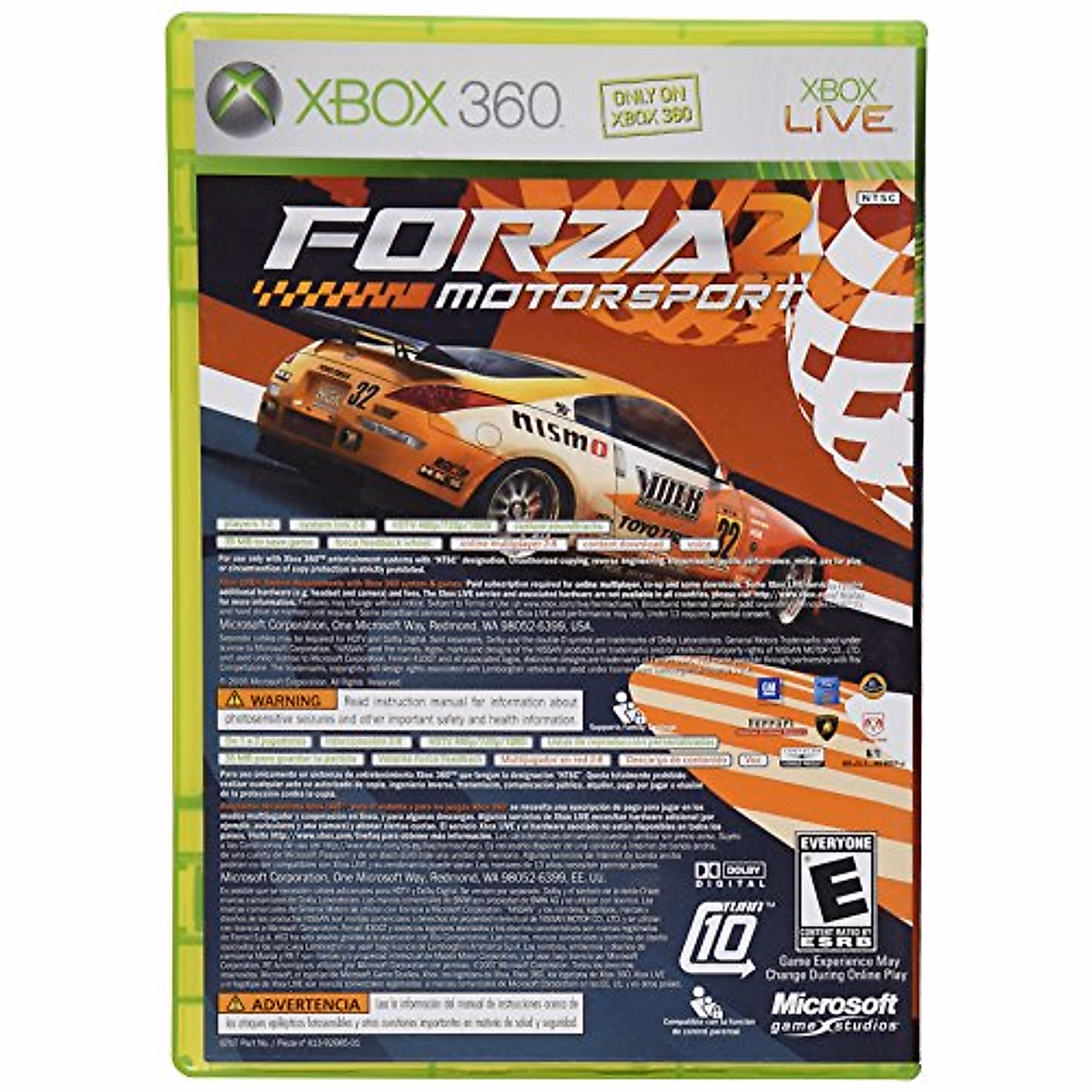 Forza 2 Motorsport & Marvel Ultimate Alliance 2-in-1 Edition