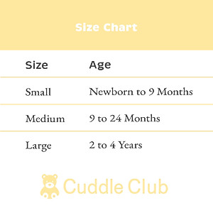 Cuddle Club Baby and Toddler Adjustable Sun Hat | UPF 50+ All-Day UV Protection for Infant's Head & Neck - Duck M