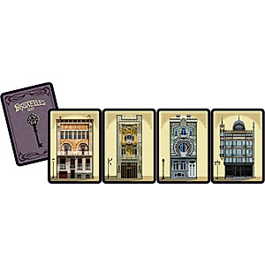 Geek Attitude: Burxelles 1897, Board Game, Sequel to Bruxelles 1893, 2 to 4 Players, 45-60 Minute Play Time, For Ages 10 and up