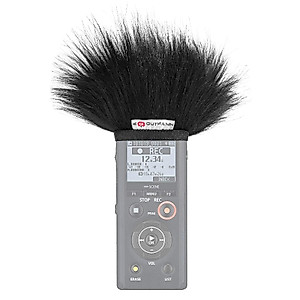 Gutmann Microphone Fur Windscreen Windshield for Olympus LS-P1 / LS-P2 / LS-P4 | Made in Germany
