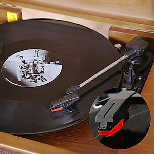 Set of 5 Vinyl Record Player Turntable Cartridge with Universal Replacement Stylus Needles, DaKuan 1pcs Turntable Record Player Cartridge & 4pcs Needle Stylus for LP Phonograph Record Player