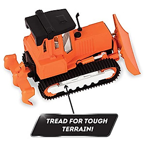 Driven by Battat – Toy Bulldozer For Kids – 1:24 Scale – Toy Construction Vehicle – Realistic Sounds – Movable Parts – Gift Toy Car for 3 Years +