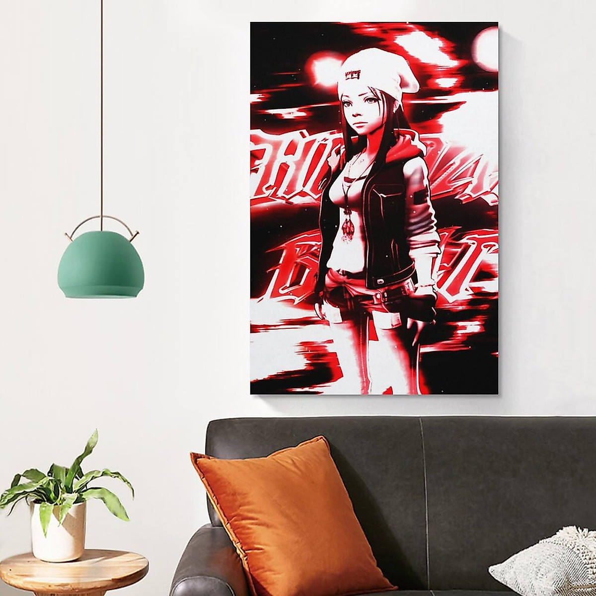 Odetari Canvas Home Decoration Aesthetic Wall Art HD Poster Birthday Party Decorations 08x12inch(20x30cm)