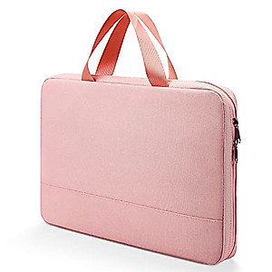 14 Inch Chromebook Case Sleeve for HP 14 Laptop/Pavilion 14/Stream 14/EliteBook, Acer Swift X, Dell XPS 15 / Inspiron 14, Lenovo IdeaPad 3 14, ASUS Chromebook Flip 14 Waterproof Computer Bag(Pink)
