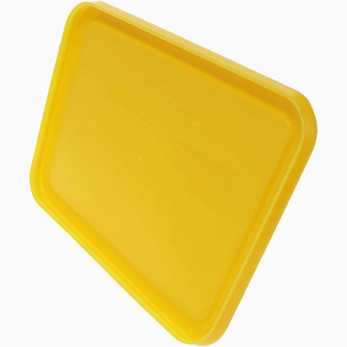 Pyrex 7210 3-Cup Glass Container with 7210-PC 3-Cup Lemon Yellow Lid Made in the USA