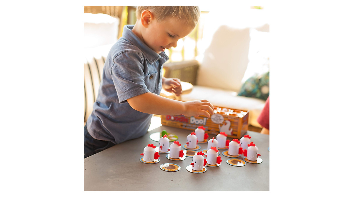 Fat Brain Peek-A-Doodle Doo: Fun Memory Game for Kids