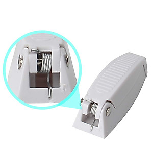 OPL5 12 Pcs Baggage Door Catch White, RV Door Holder, Compartment Catch Holders for RV Camper Trailer Motorhome Storage Latch Hook Holders (12 PCS)