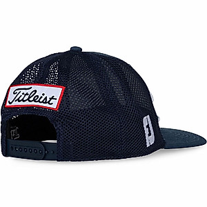 Titleist Tour Snapback Mesh Golf Cap Navy/White One Size Fits All