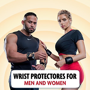 DMoose Wrist Straps for Weightlifting 12 and 18 Inches Thumb Loops with Wrist Support for Workouts Powerlifting Wrist Straps for Weight Lifting Men and Women Black II