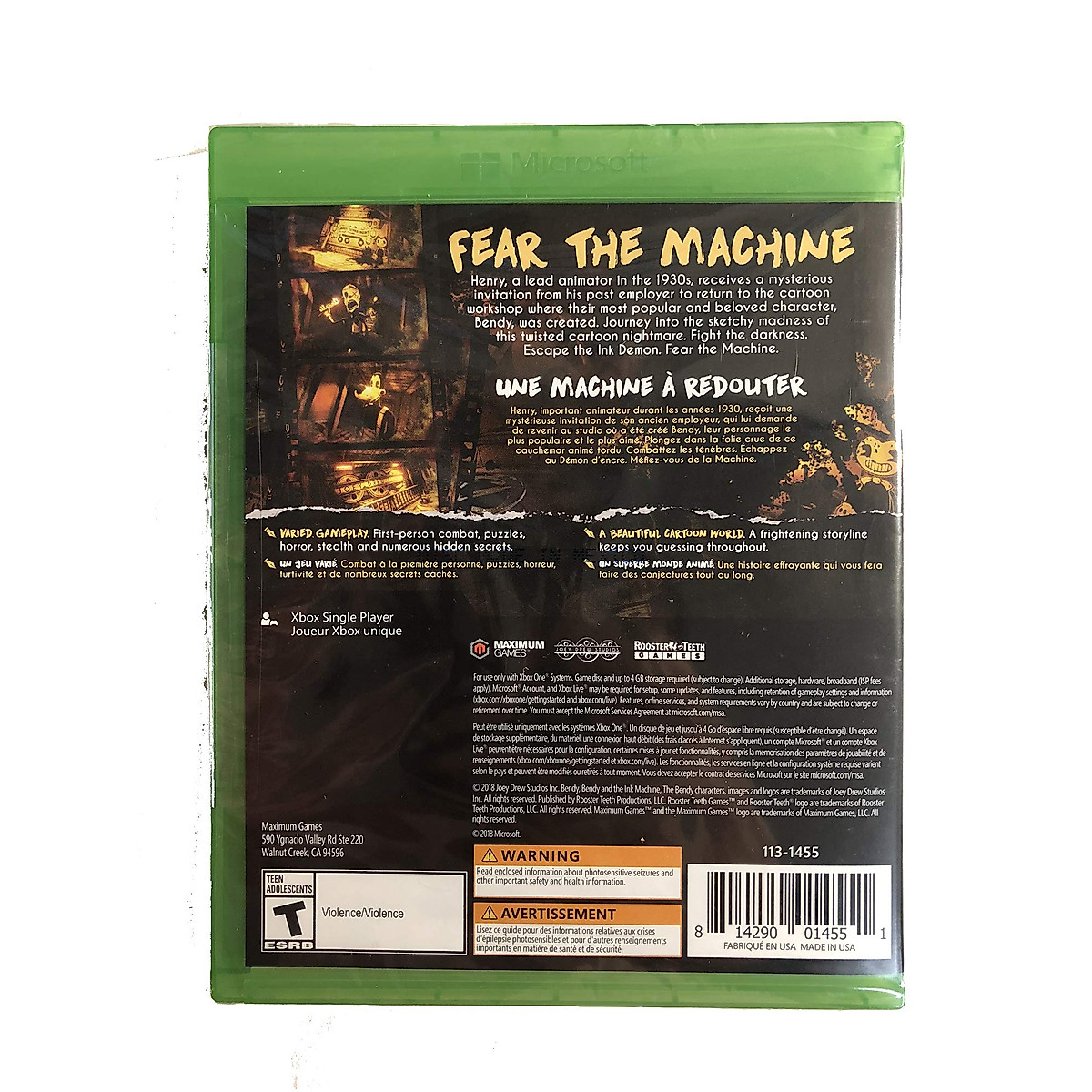 Bendy xbox Game